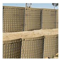 China High Safety Galvanized Barrier Sand Bag Gabion Wall Defensive Military Barrier For Sale for sale