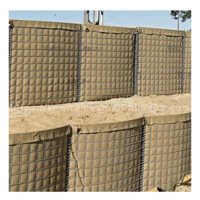 China High Safety Galvanized Barrier Sand Bag Gabion Wall Defensive Military Barrier For Sale for sale