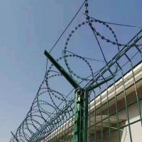 China Wholesale Good Price Galvanized Razor Barbed Wire 500 Meter Length Barbed Wire Fence for sale