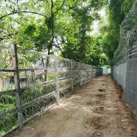 China Low Price Wholesale Galvanized Concertina BTO-22 Razor Barbed Wire for Fence for sale