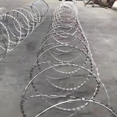 China China Stainless Steel Razor Wire Prices Concertina Razor Blade Barbed Wire Galvanized Razor Barbed Wire for sale