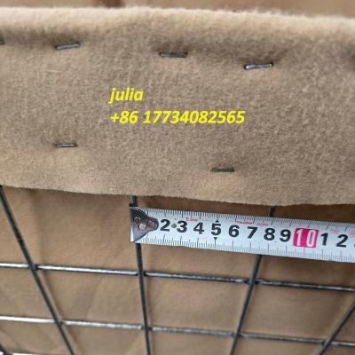 China Beige Or Military Green Sand Filled Barriers Mil 7 Durable Sand Barriers For Road Safety And Military Security Purposes for sale