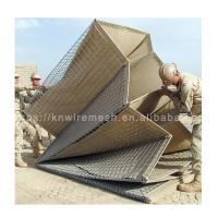 China Customized 0.61x0.61x1.22m Deep Welding Sand Filled Barriers For River Protection/Military Defensive in Ghana for sale