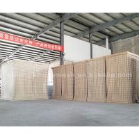 China Customized 0.61x0.61x1.22m Deep Welding Sand Filled Barriers For River Protection/Military Defensive in Ghana for sale