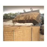 China Standard Military Galvanized KN-3 Folding Defensive Sand Filled Barriers Wall For Protection Against Bomb for sale