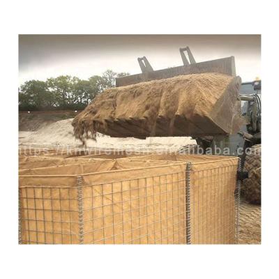 China Standard Military Galvanized KN-3 Folding Defensive Sand Filled Barriers Wall For Protection Against Bomb for sale