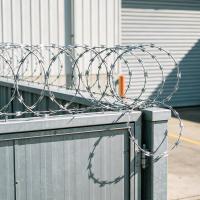 China Heavy Duty Galvanized Razor Barbed Wire BTO-22 Anti-Climb Security Fence for Warehouse for sale