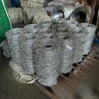 China Hearvy Galvanized Concertina Razor Wire Cross Type Security Barbed Wire Fence Topper for sale