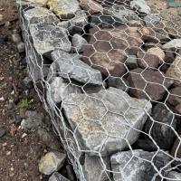 China Turkey PVC Coated 3*3*0.3m Gabion Mattress for River Bank Protection Wall for sale