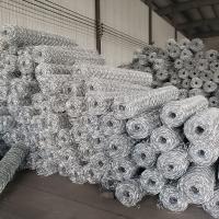 China Galvanized/PVC Coated Gabion Box Wire Mesh Three-twist Gabions Retaining Walls For Sale In Tanzania for sale