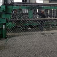 China 8*10cm Galvanized Pvc Coated Gabion Box Hexagonal Woven Stone Filled Gabion Basket for sale