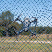 China High-Strength Polyethylene (PE) UAV / Drone Safety Netting for sale