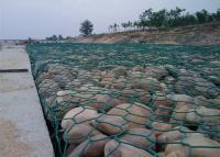 China Durable Wire Mesh Stone Retaining Wall , Gabion Wall Baskets For Civil Construction for sale