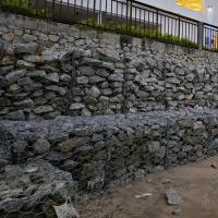 China Corrosion-Resistant Double Twist Hexagonal Gabion Wire Mesh Basket With 4*1*1m For Sale for sale