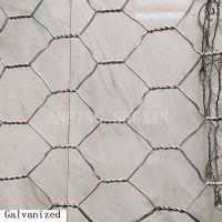 China Galvanized 6*8cm Hexagonal Gabion Mesh 1*1*1m Gabion Basket Retaining Wall Fence for sale