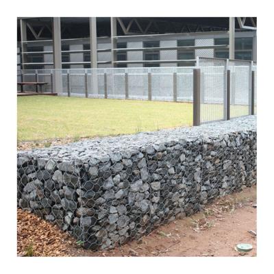 China Hexagonal Galvanized Gabion Basket 4*1*1m Slope Protection Gabion 2*1*0.3m Mattress for sale