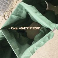 China AlZn Hot Dipped Galvanized Portable Collapsible Protective Wall Baskets For Defensive Barrier for sale