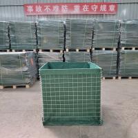 China Heavy-Duty Anti-Corrosion Gabion Barrier Fence Defensive Security Retaining Wall for sale