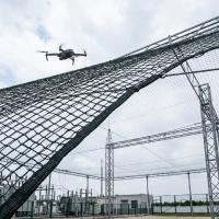 China Industrial Overhead Netting | Flame-Retardant Nylon Anti-Drone Netting for sale