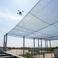 China Drone Prevention UV Resistant Nylon Overhead Mesh Net for sale