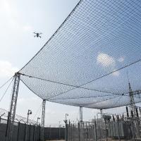 China 50mm X 50mm Knitted Nylon Anti Drone Nets For UAV Prevention for sale