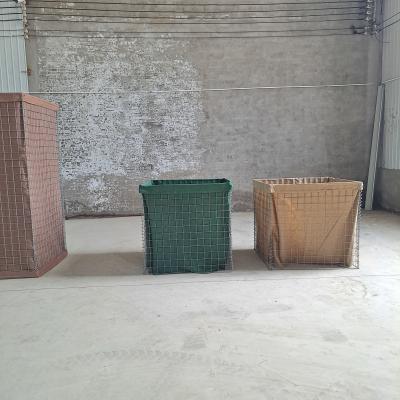 China High Strength Big Sandbags Defensive Bastion Retaining Wall Defensive Barrier Fence For Sale for sale