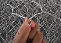 China Hexagonal Wire Cage Stone Retaining Walls , Stone Filled Metal Box Cages for sale