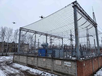 China Anti-UAV Defense Net For Russia | Wire Rope Mesh Protection Net for sale