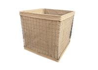 China Standard Site Security Military Hesco Barriers 3''X 3'' Square Hole Shape for sale