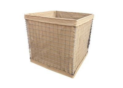 China Standard Site Security Military Hesco Barriers 3''X 3'' Square Hole Shape for sale
