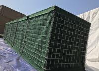 China Standard Site Security Military Hesco Barriers 3''X 3'' Square Hole Shape for sale