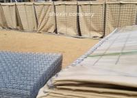 China HESCO MIL 5 Series Military Sand Wall Hesco Barriers Zinc -5% Aluminum Alloy Wire for sale