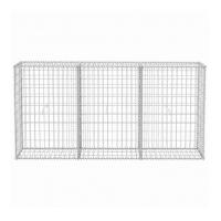China 4.0mm Wire Galfan Welded Gabion Box , Retaining Wall Gabion Basket for sale