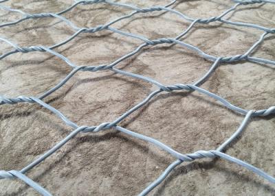 China Corrosion Resistant Wire Mesh Gabion Basket High Zinc Coated 3.8mm for sale