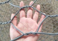 China PVC Coated 2*1*1M Lowes Gabion Stone Filled Baskets For Retaining Wall for sale