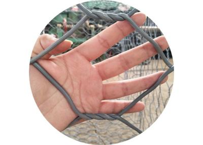 China 3mm Diameter Gabion Wire Baskets Astm En Standard Slope Protection for sale