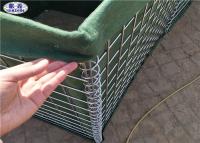 China Geotextile Lined Military Hesco Barriers For Blast Mitigation And Ballistics Protection for sale