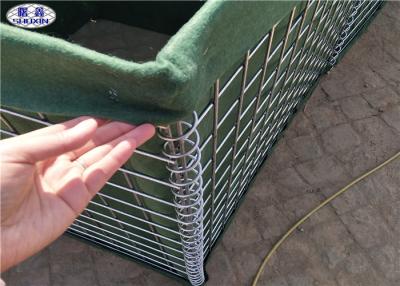 China Geotextile Lined Military Hesco Barriers For Blast Mitigation And Ballistics Protection for sale