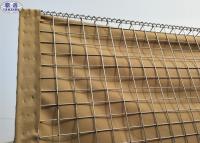 China Welded Wire Mesh Military Hesco Defensive Barriers With Geotextile Cloth for sale