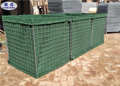 China Q195/Low Carbon Steel Wire Military Hesco Sand Filled Barriers Hole Size 3