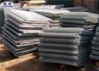 China Q195/Low Carbon Steel Wire Military Hesco Sand Filled Barriers Hole Size 3