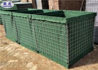 China 1*1*1.4M 3 Cells Military Hesco Bastion Barrier For Denfensive Department for sale