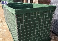 China Collapsable Military Hesco Barriers HDP Galvanized Welded Geotextile Lined for sale