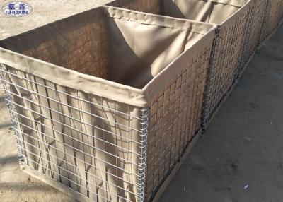China Hot Dipped Galvanized Military Sand Wall Hesco Defense Barrier for sale
