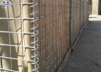 China Hot Dipped Galvanized Military Sand Wall Hesco Defense Barrier for sale