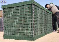 China Galvanzied Sand Filled Barriers Hesco Bastion Defense Barriers Wall for sale