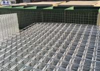 China Galvanzied Sand Filled Barriers Hesco Bastion Defense Barriers Wall for sale