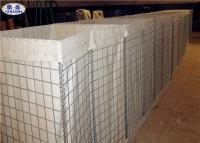 China Flood Hesco Defensive Barriers Hot Dipped Galvanized Security Wire Container for sale