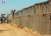 China Military Sand Filled Barriers , Mil1 - Mil10 Welded Hesco Bastion Concertainer for sale