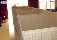 China River Flood Protect Hesco Type Barriers Mil1 Welded Cages For Sand / Earth / Cement for sale